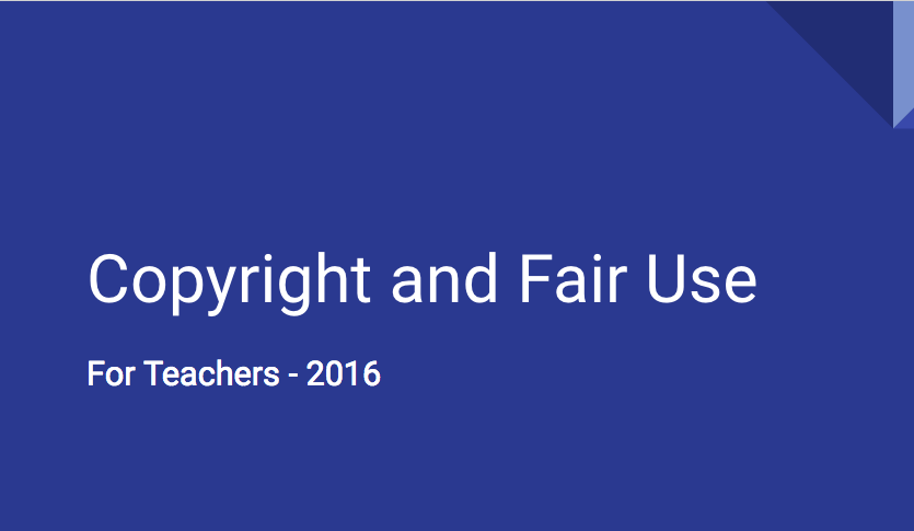 Copyright and Fair Use – Sippican Library Online